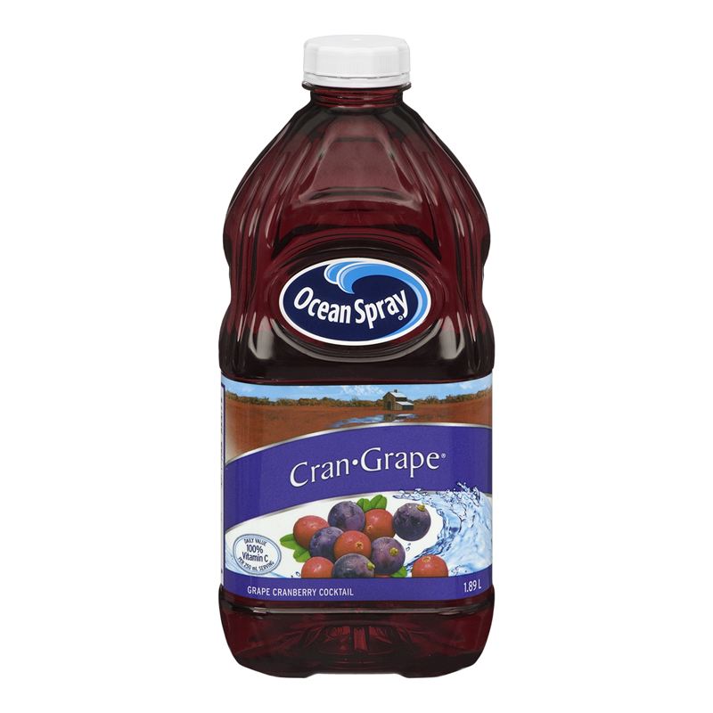 Ocean Spray Cranberry / Grape (8-1.89 L) (jit) – Pantree Food Service