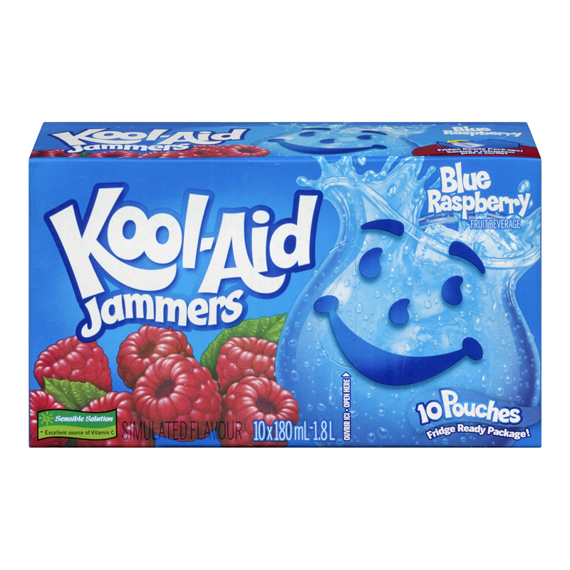 Kool-aid Jammers Blue Raspberry (40-180 mL) (jit) – Pantree Food Service