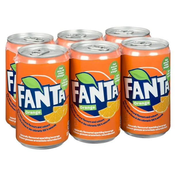 Fanta Orange Mini Cans (24-222 mL) – Pantree Food Service