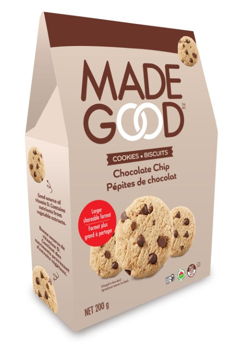 MadeGood Chocolate Chip Soft Baked Mini Cookies Family Pack - (4 - 15 ...