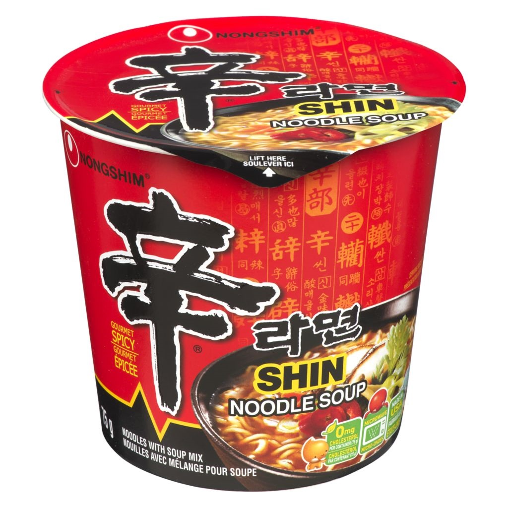 Nongshim - Shin Cup Noodle (6x75g) – Pantree Food Service