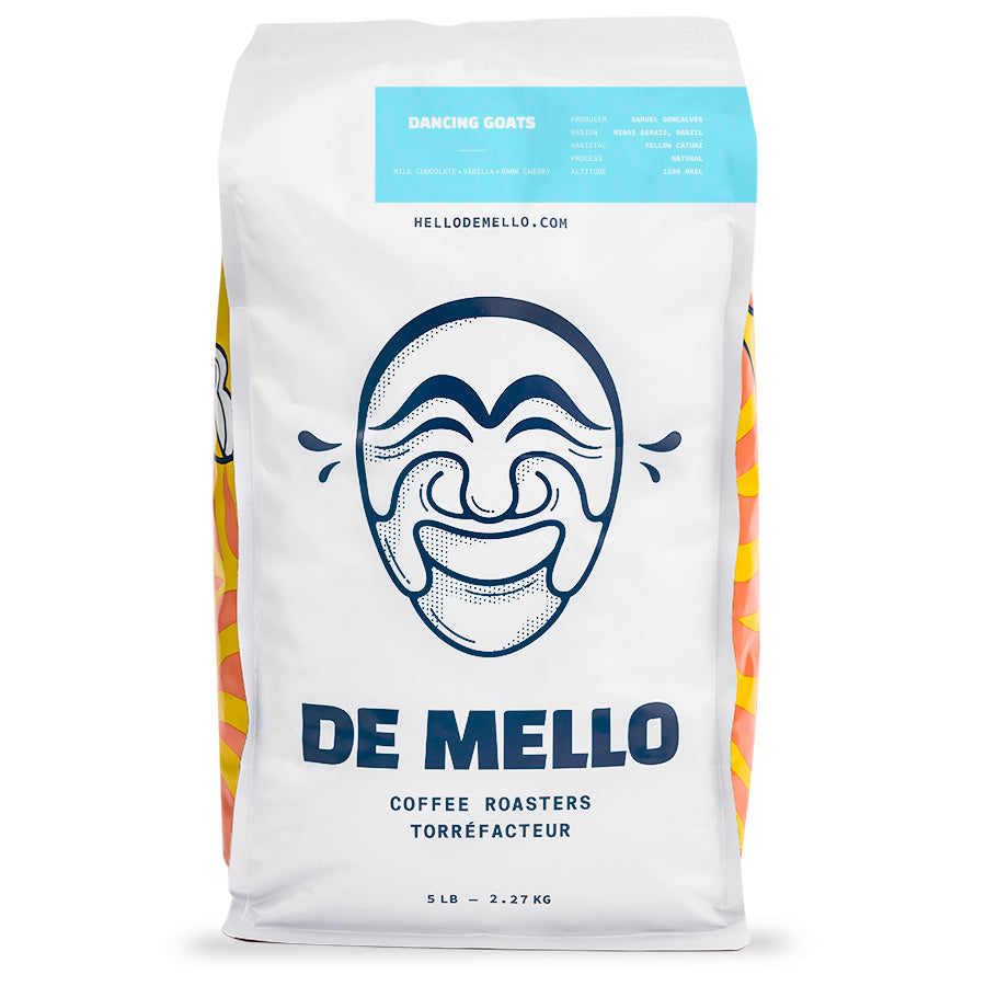 De Mello - Dancing Goats - LARGE (5 POUNDS) – Pantree Food Service